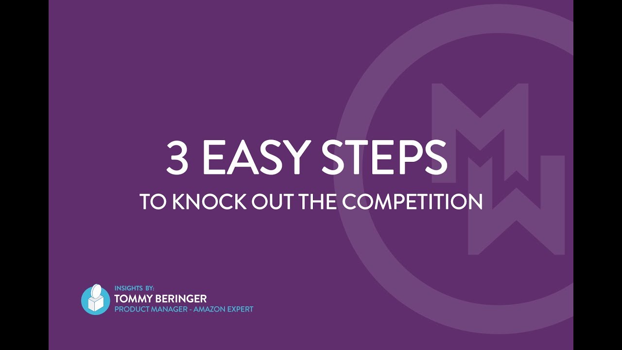 3 Easy Steps to Knock out the Competition with MerchantWords - YouTube
