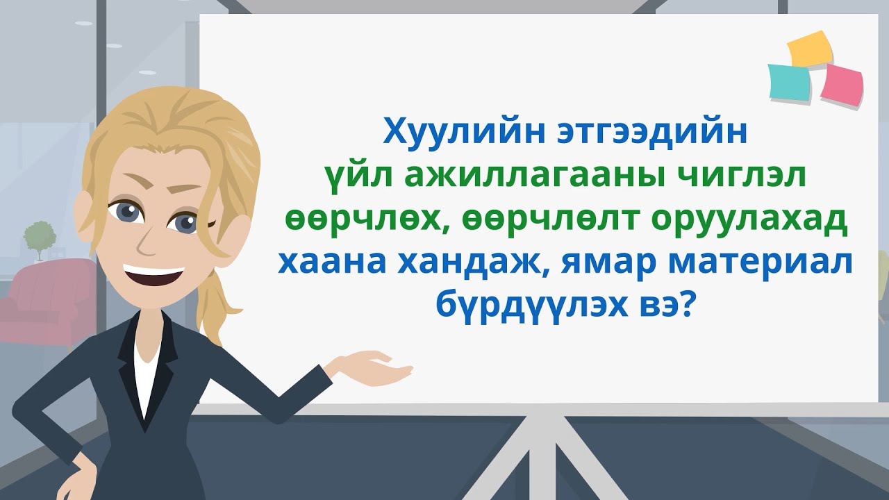 Үйл ажиллагааны чиглэл өөрчлөх, өөрчлөлт оруулахад хаана хандаж, ямар ...