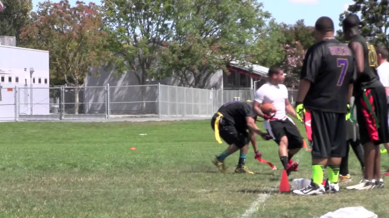 Elite Flag Football - Tournament - 8/24/13 - Championship - YouTube
