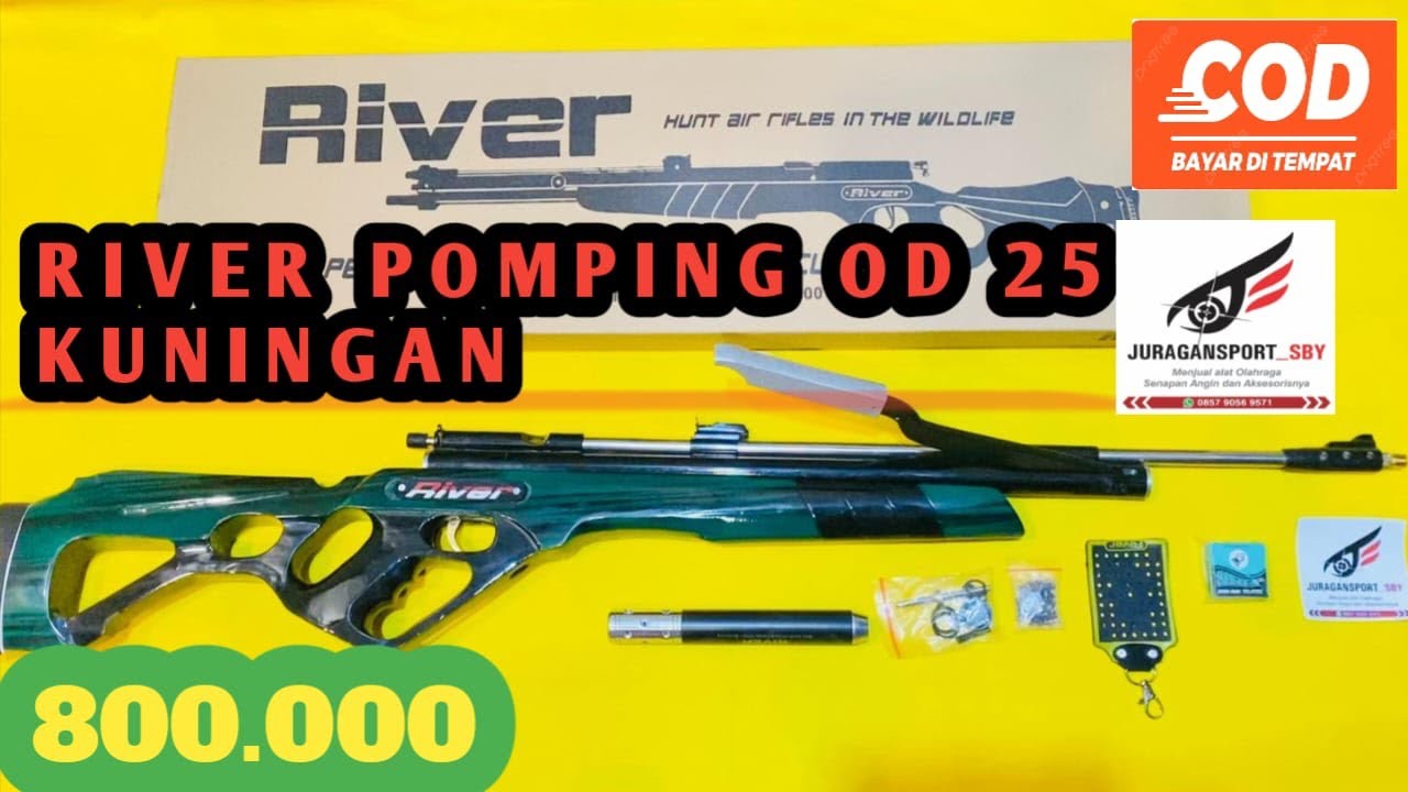 REVIEW UNIT RIVER LONG POMPING LARAS 65CM HARGA 800.000, CARA ORDER WA ...