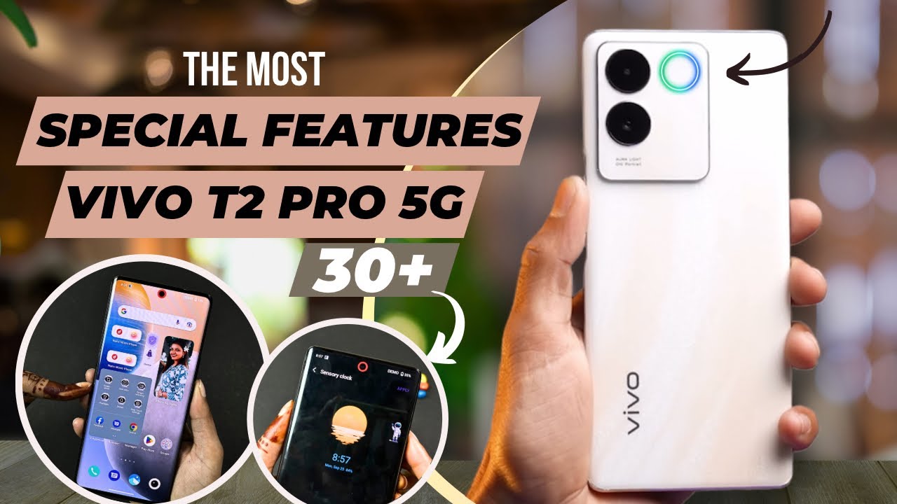 Vivo T2 Pro 5G Top 30+ Special Features 🔥 Tips And Tricks | Vivo T2 pro ...