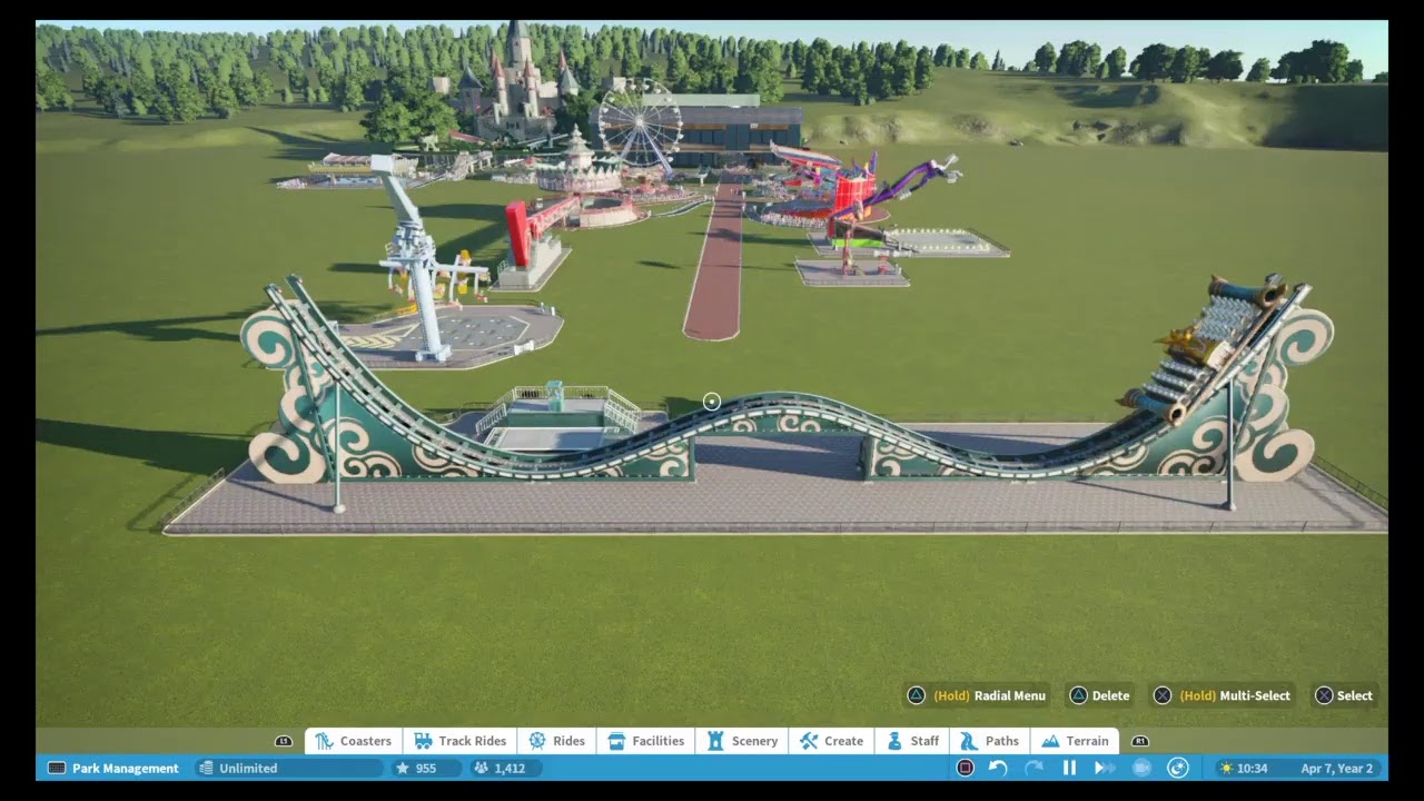 Planet Coaster Console Deluxe Edition PS4 / 1st Play - YouTube