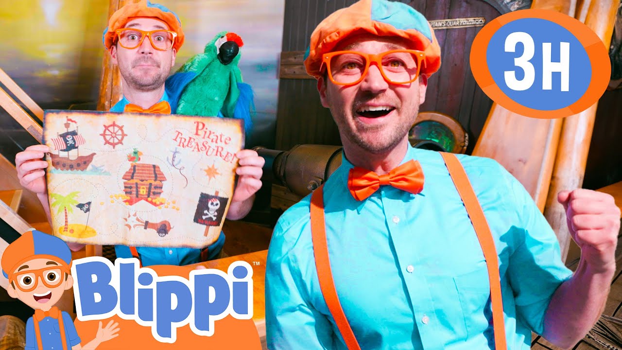 Blippi's PIRATE Adventure | Blippi and Meekah Best Friend Adventures ...
