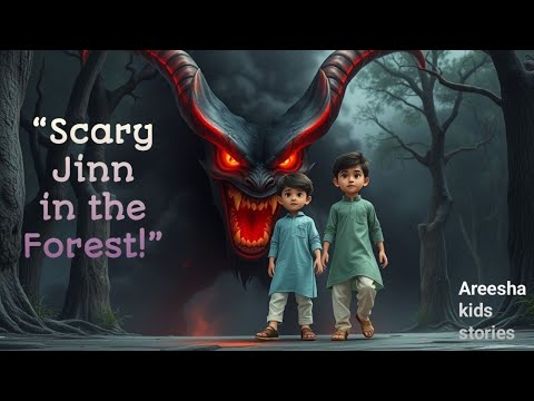 The Evil Jinn in the Forest 👻 | Scary Kids Story | Areesha Kids Stories ...