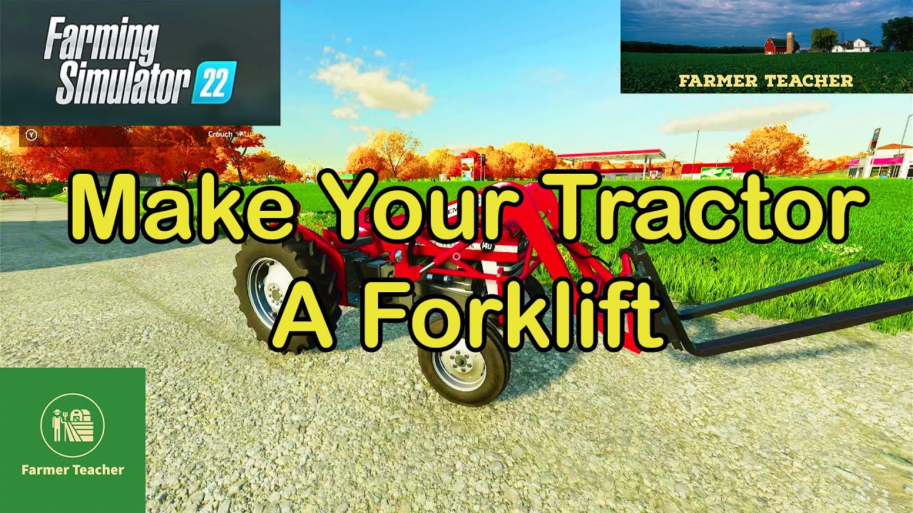 FS22 Tractor Front Loader, on Farming Simulator 22. - YouTube