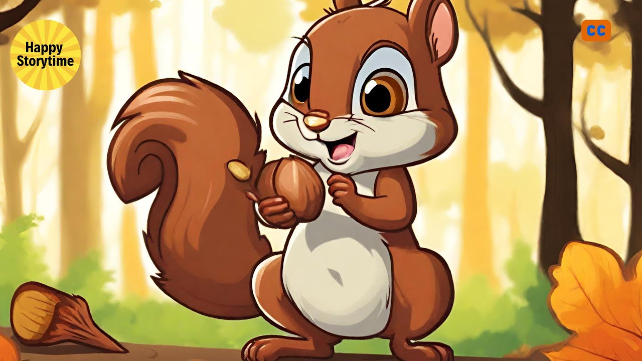 🐿️ Fun Fall Adventure | Squirrel and Acorns | Read Aloud I Storytime ...