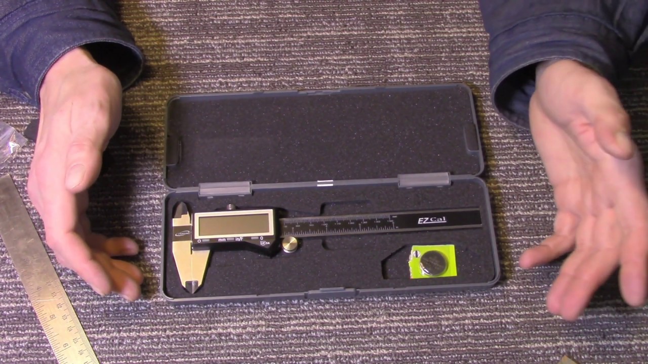 Igaging EZ Cal digital caliper unboxing, review and test - YouTube