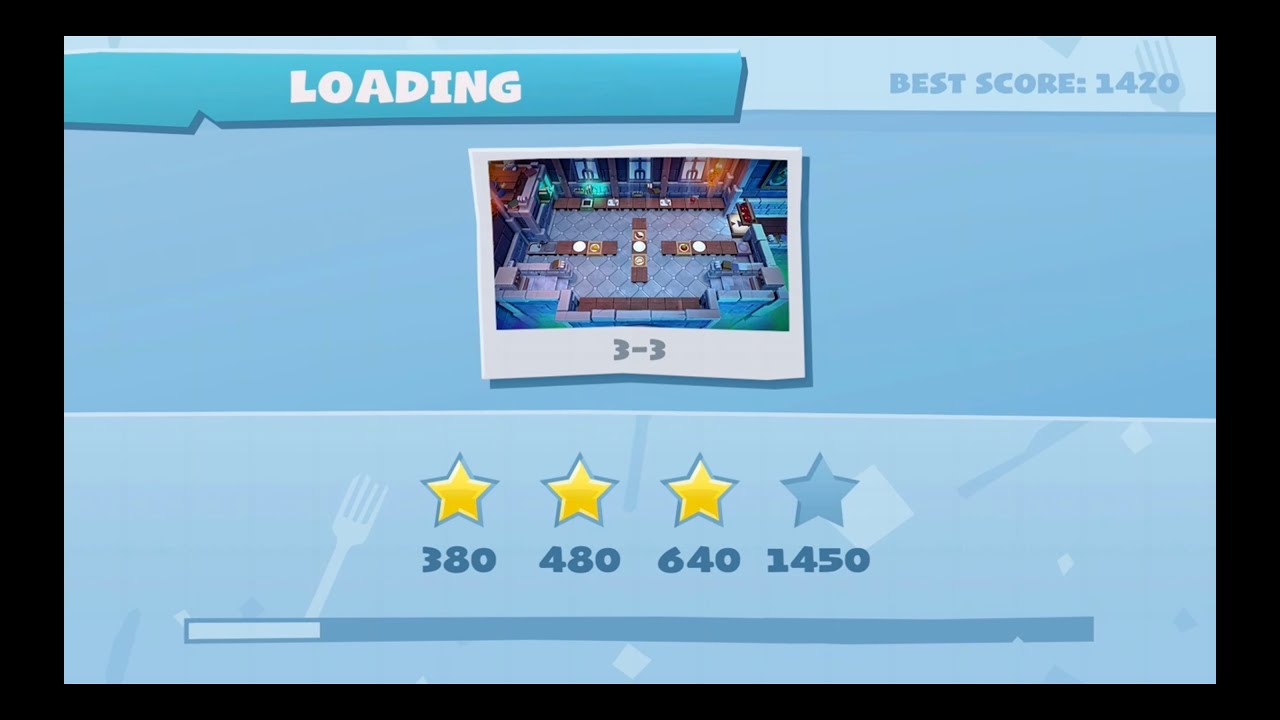 Overcooked 2 3-3 4 Stars, 2 Players - YouTube