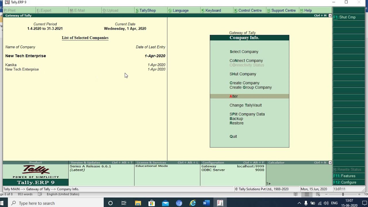 How to create Journals for Commerce invoice in GST - YouTube