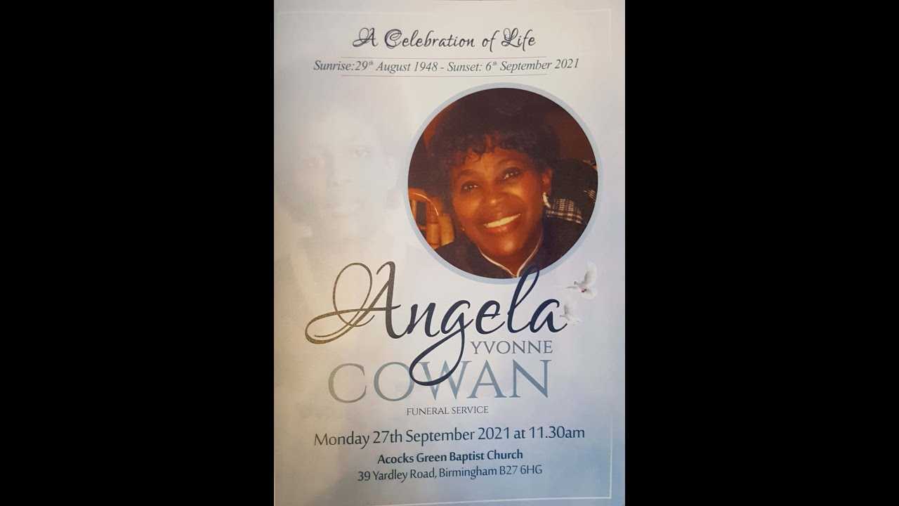 Angela Yvonne Cowan - YouTube