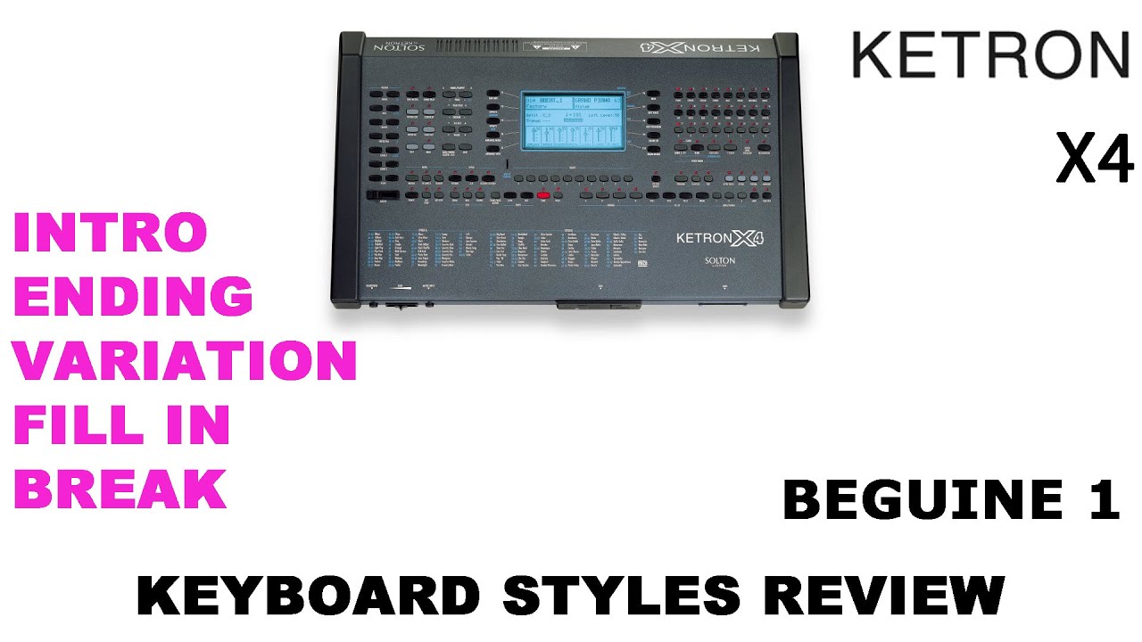 KETRON X4 STYLE - B - BEGUINE 1 - YouTube