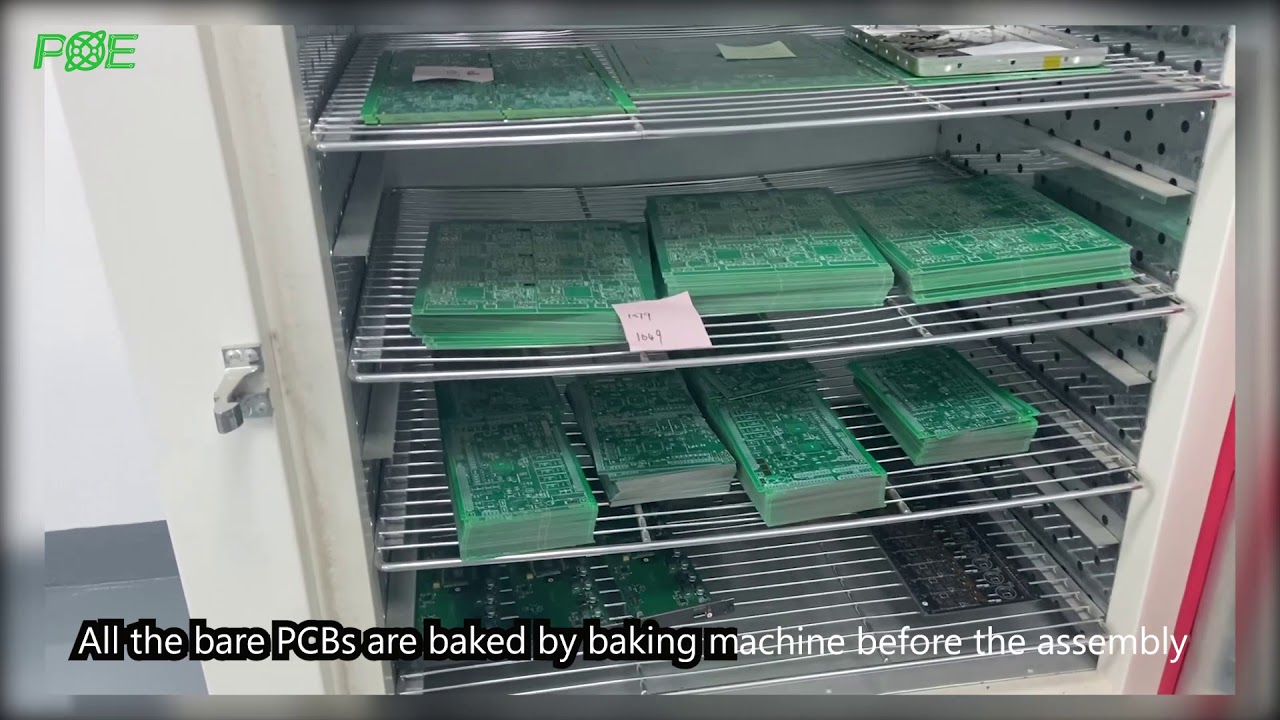 POEPCBA-All The Bare PCBs Baked Before The Assembly - YouTube