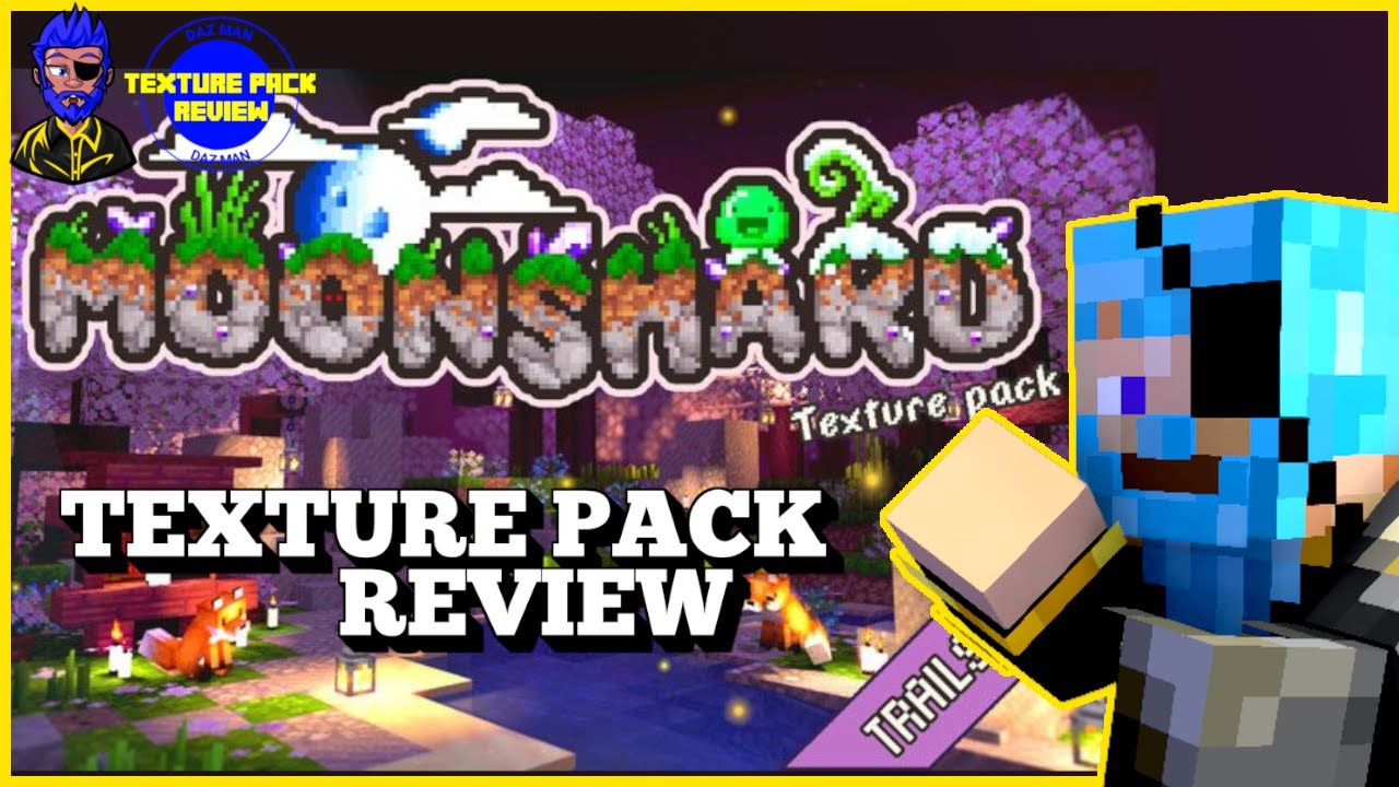 Daz Man Reviews Moonshard Texture Pack In Minecraft Bedrock! Minecraft Texture Pack Review - YouTube