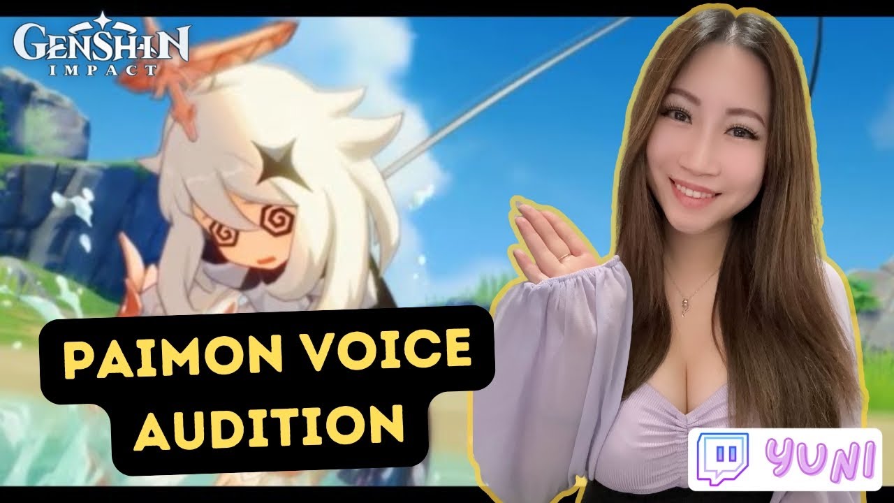 Paimon Voice Actor Audition! | Yuni Version - YouTube