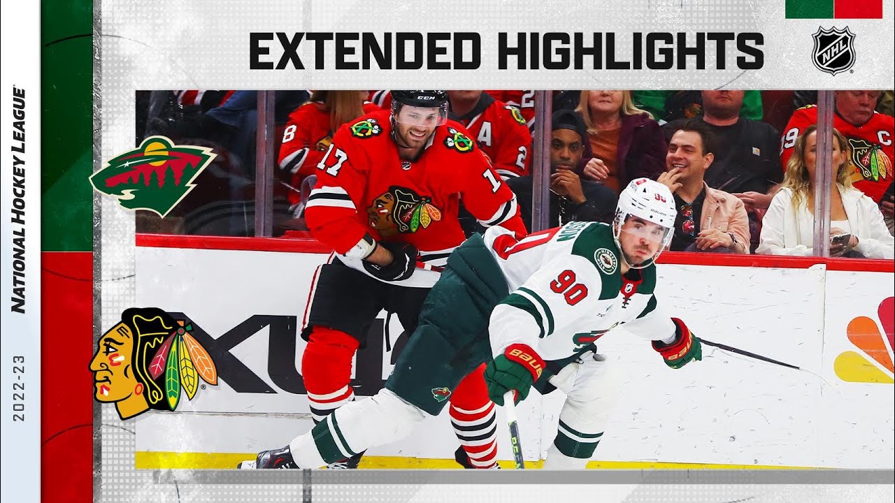 Minnesota Wild vs. Chicago Blackhawks Apr 10, 2023 HIGHLIGHTS - YouTube