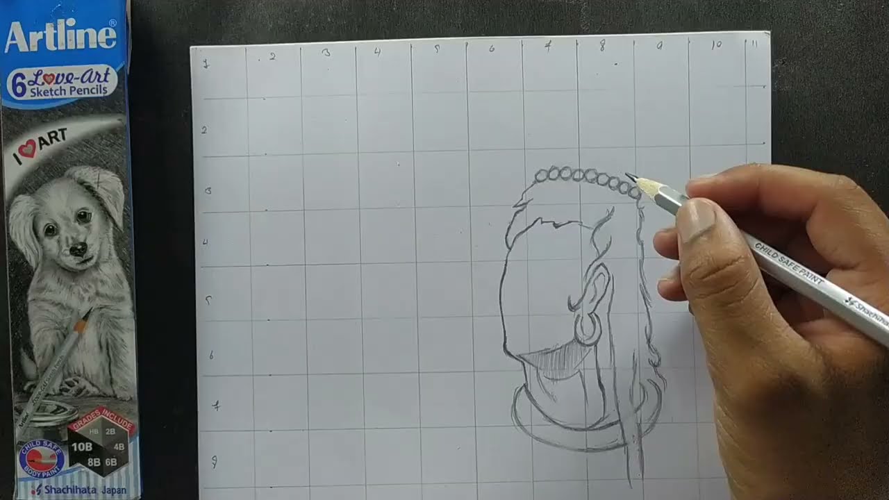 How To Draw Shiv Ji,🙏, Shiv Ji Drawing, Outline, Part 1, Step By Step ...