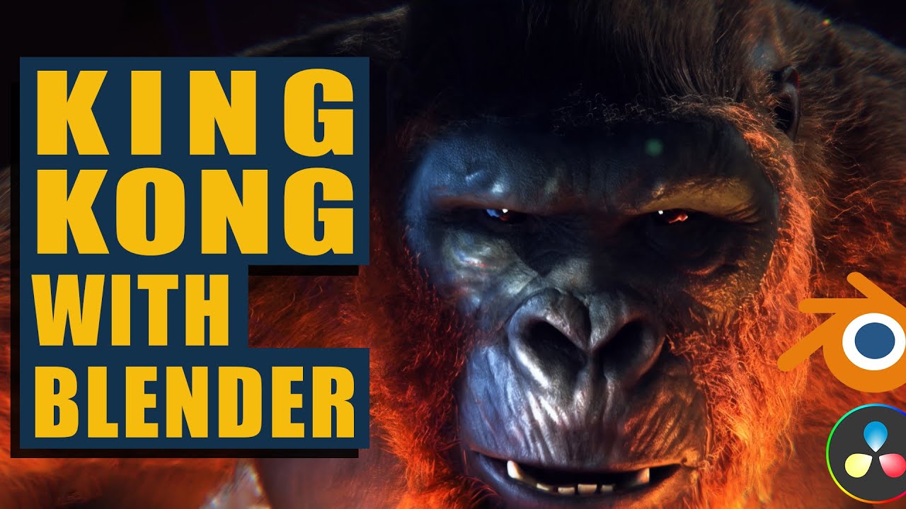 King Kong VFX With Blender Tutorial - YouTube