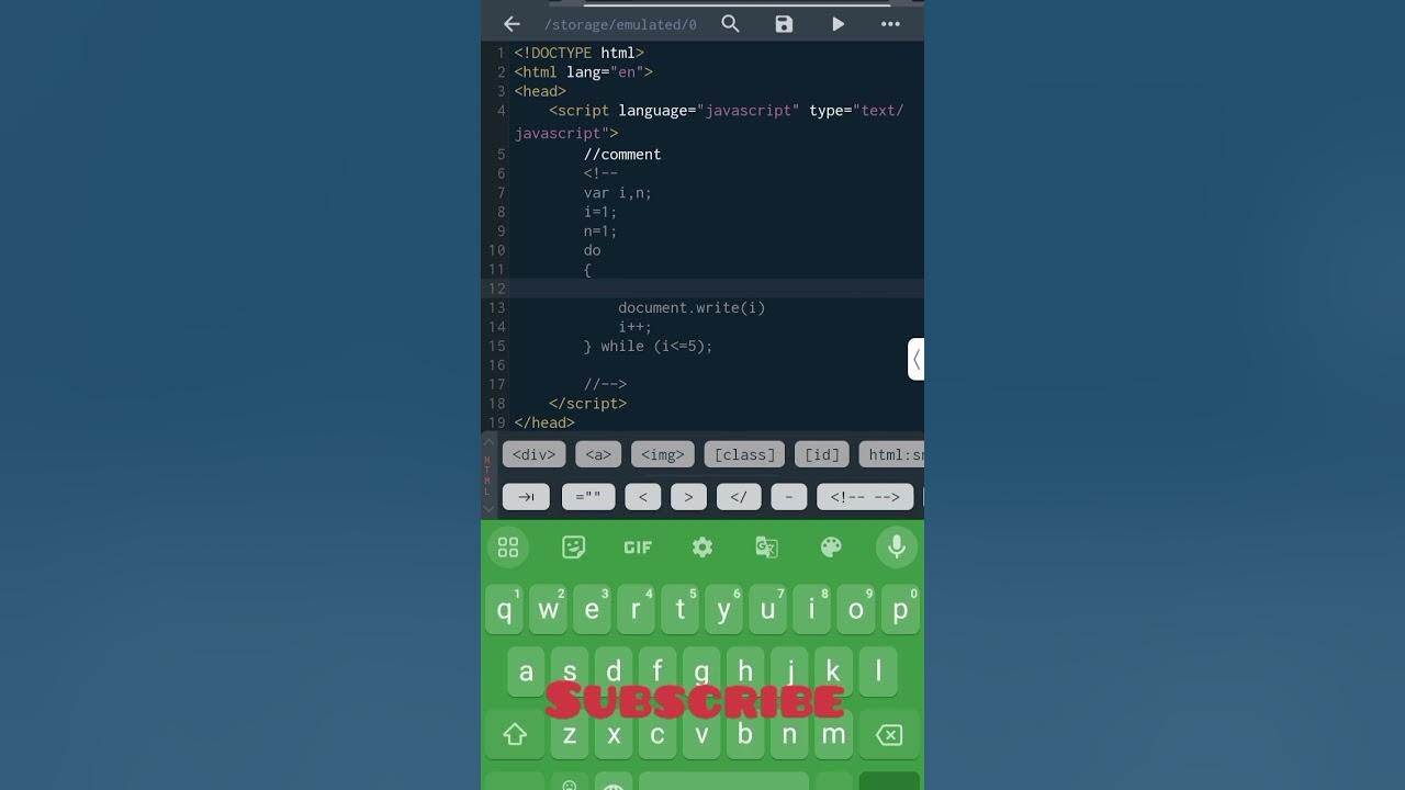 do while loop in javascript - YouTube