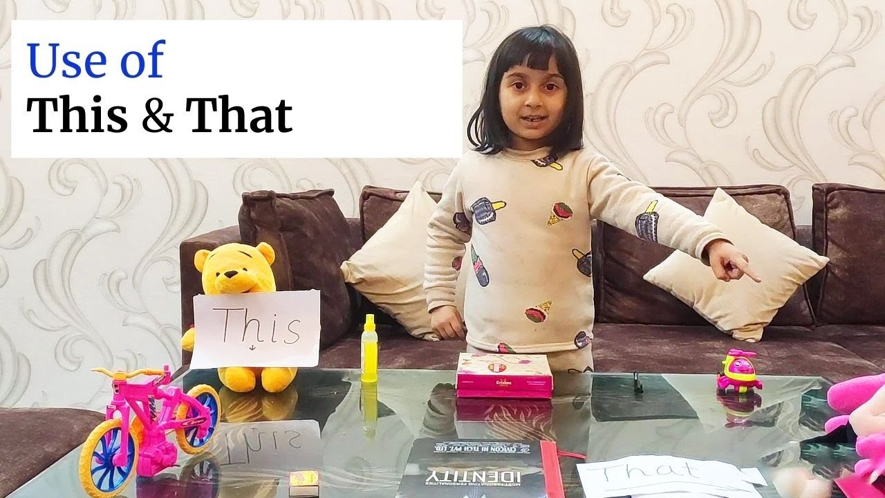 Use of 'This' and 'That' | This and That - YouTube