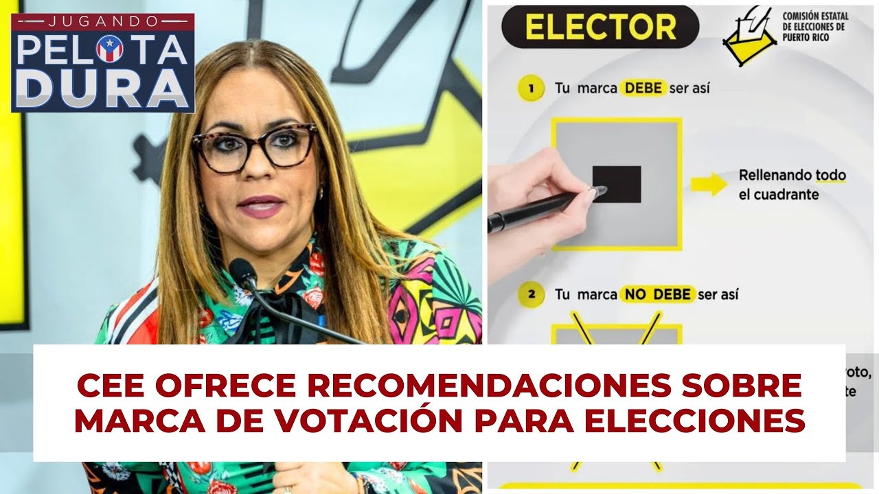 Presidenta alterna de la CEE aclara proceso para votar en elecciones ...