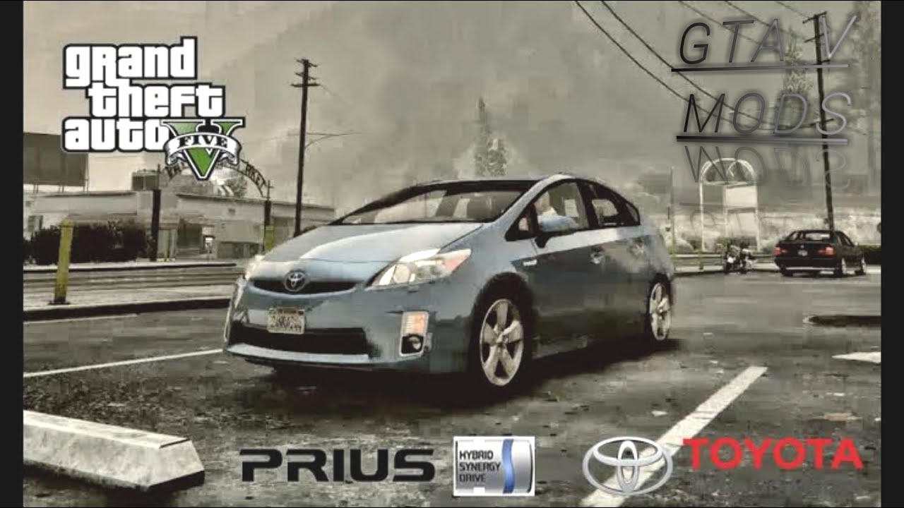 how to install gta 5 mods (toyota prius) - YouTube