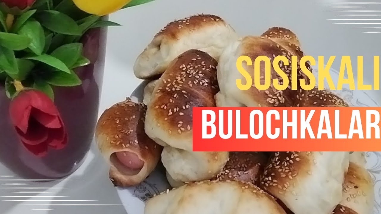Sosiskali bulochka. Булочка с сосиской - YouTube