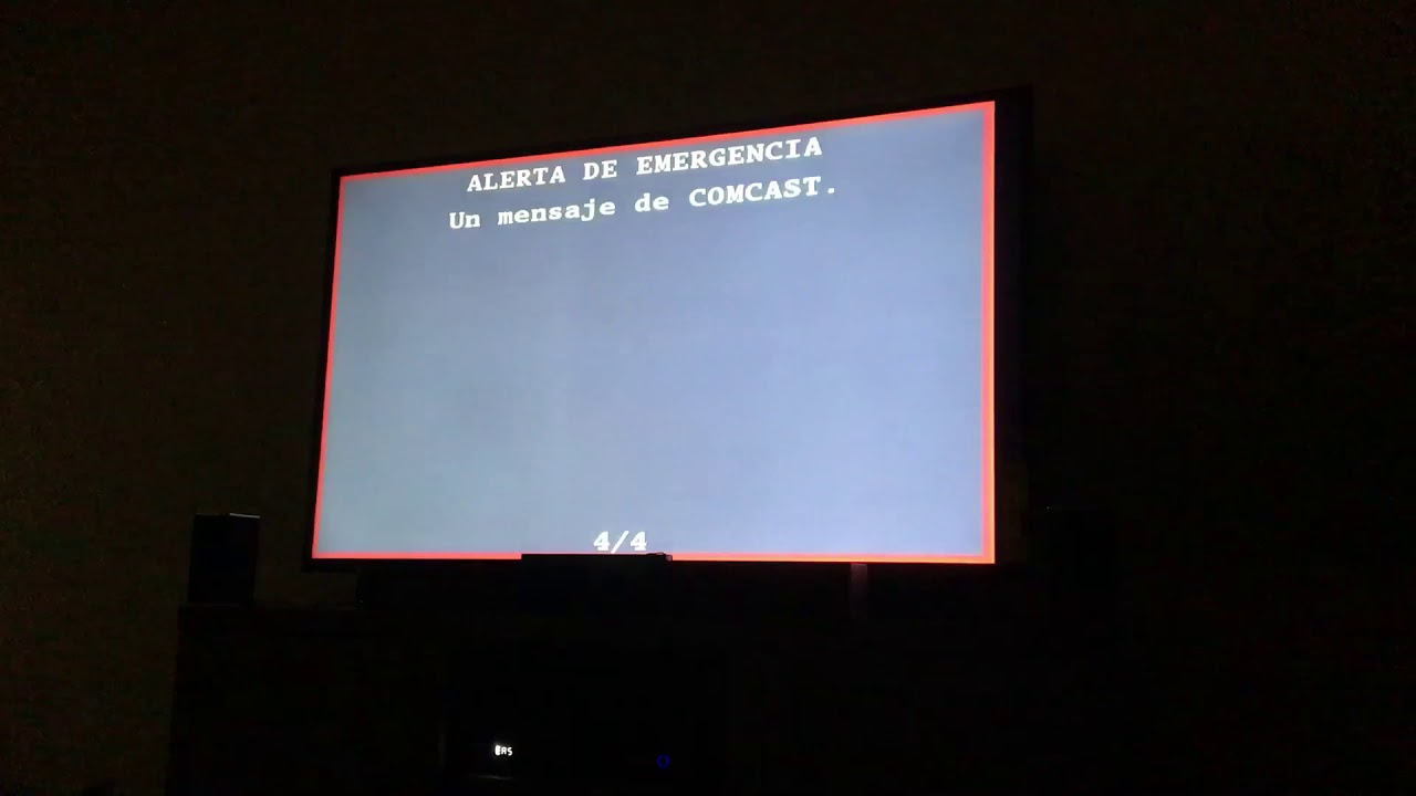 Xfinity Required Weekly Test (EAS #1390) - YouTube