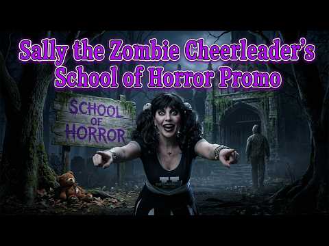 Sally the Zombie Cheerleader's School of Horror Promo Horror Host Films ...