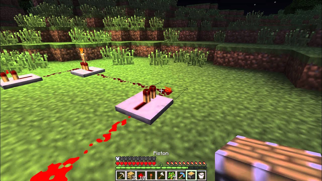 mine craft how to make redstone go really fast - YouTube