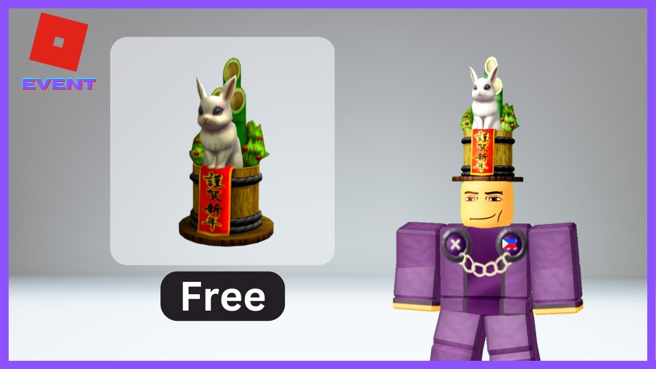 HURRY! ROBLOX IS GIVING THESE FREE ITEMS!!!🐇 - YouTube