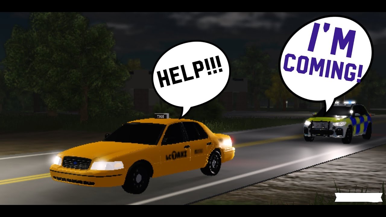 I Had To Call Police On My Taxi Driver! | Roblox ERLC UKRP - YouTube