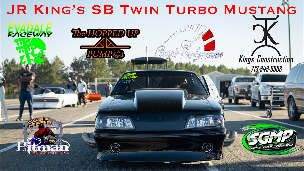 JR KING’S SMALL BLOCK TWIN TURBO MUSTANG GOING ROUNDS AT YEAR END ...