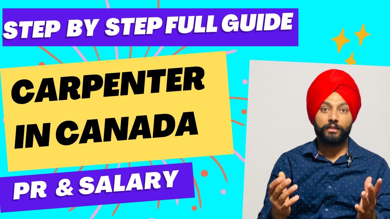 How To Become Carpenter in Canada 🍁 . Best Trade In Demand and Easy PR ...
