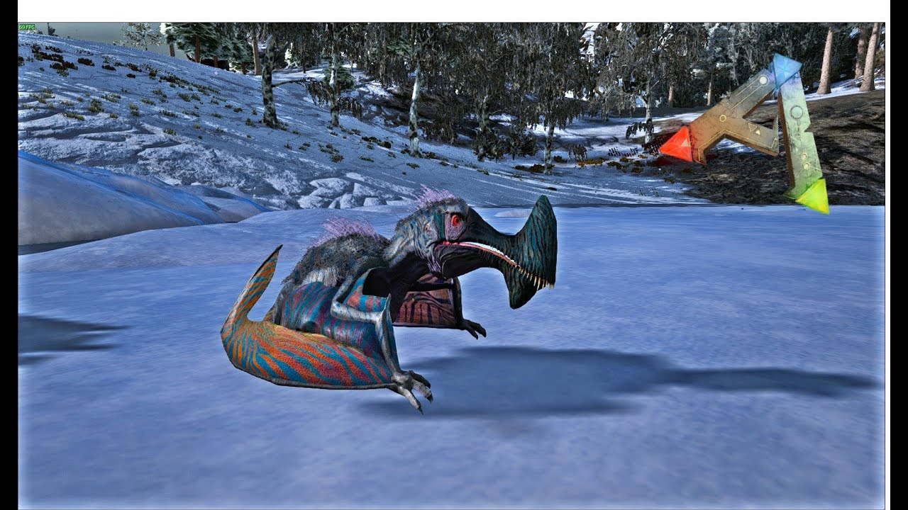Ark Survival Evolved la cría del Nuevo dino Tropeognathus - YouTube
