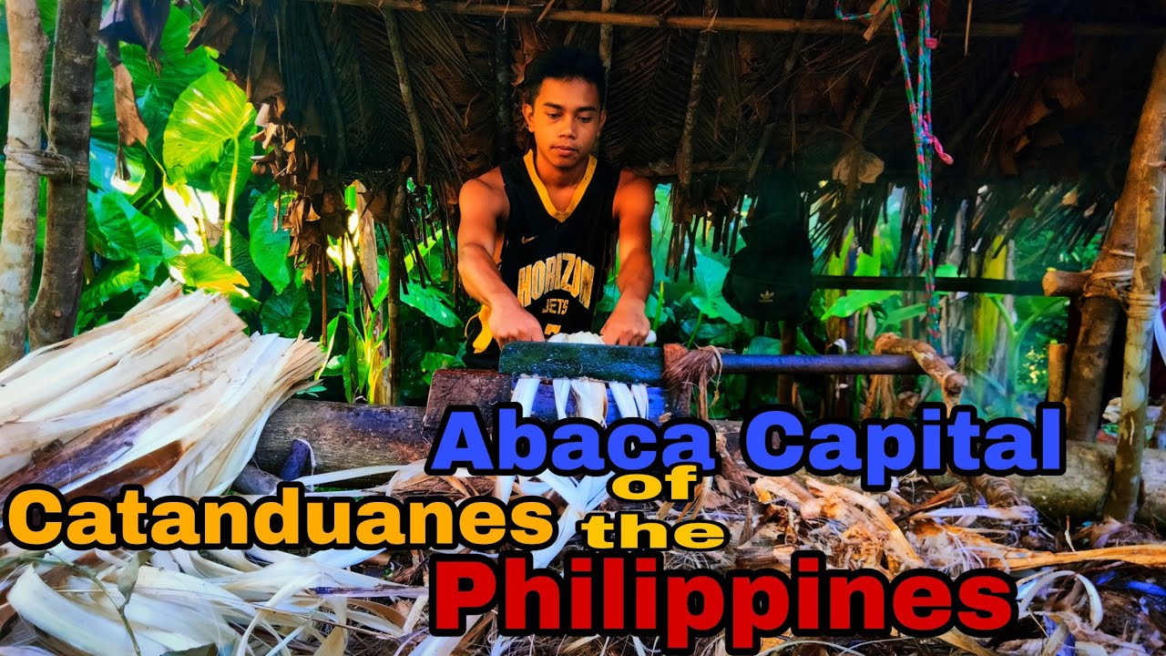 ABACA CAPITAL OF THE PHILIPPINES CATANDUANES | Gino Torzar - YouTube