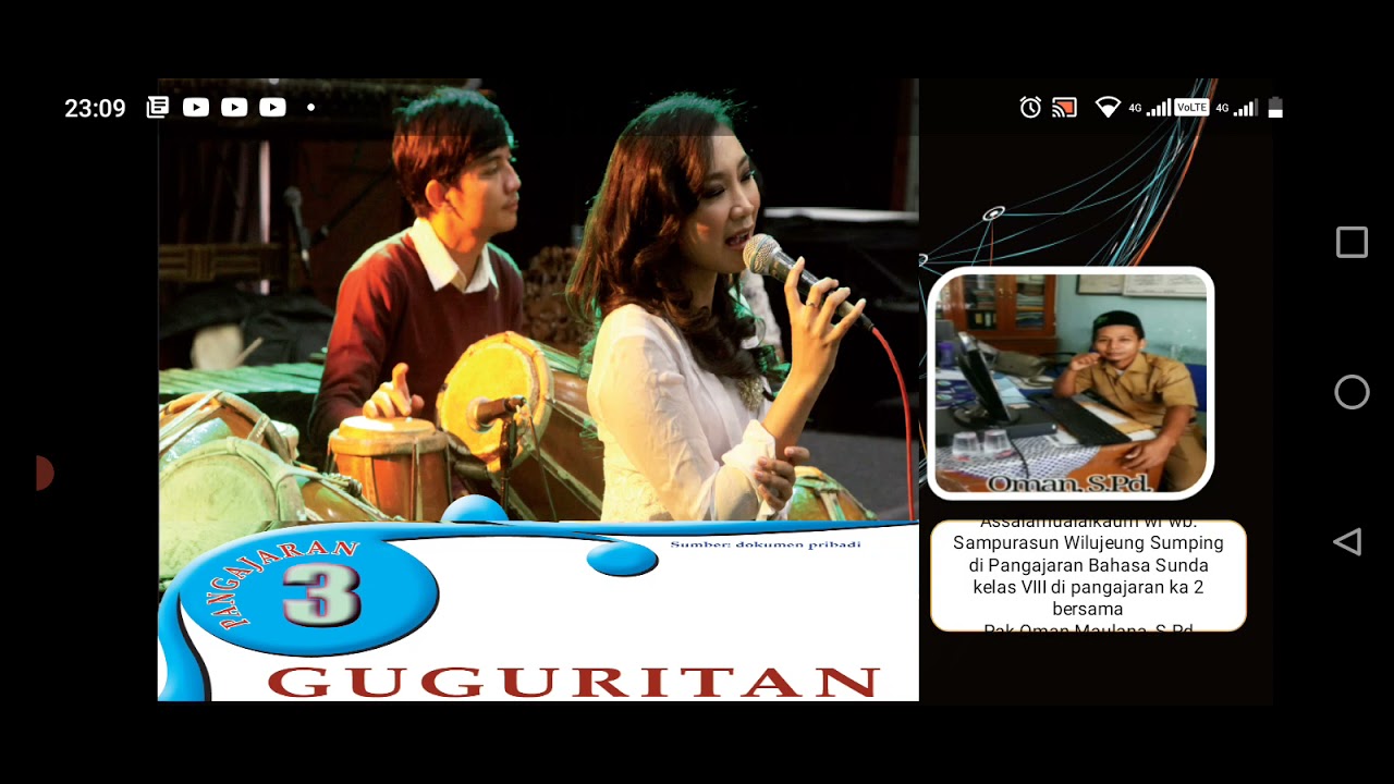 PEMBELAJARAN BAHASA SUNDA GUGURITAN PART 2 - YouTube