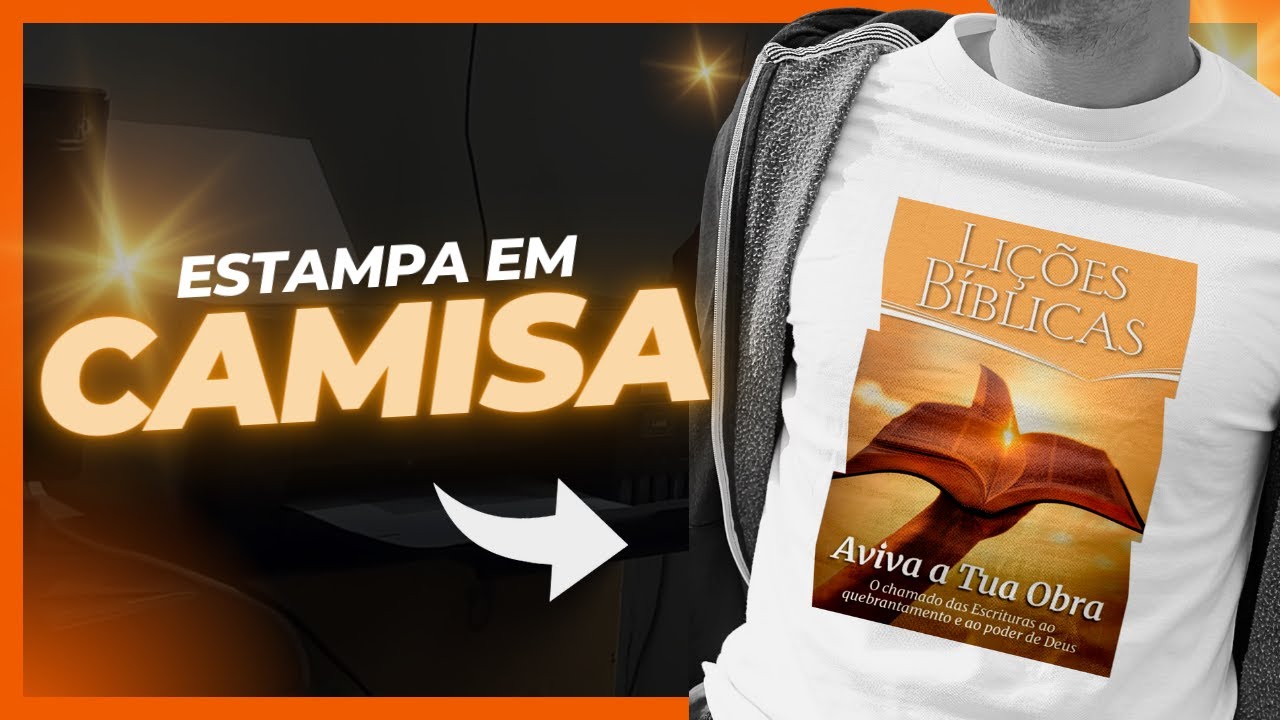 🚨 SUBLIMAÇÃO - Como fazer personalização em camiseta - YouTube