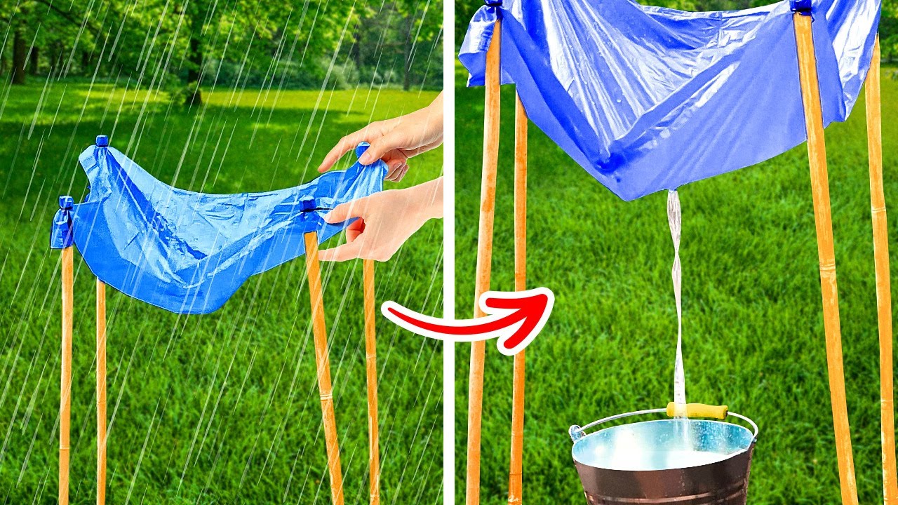 Useful Outdoor Survival Hacks For Your Next Adventure In The Wild - YouTube