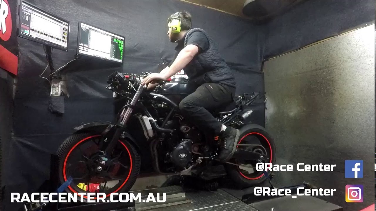 YAMAHA R3 DYNO - YouTube