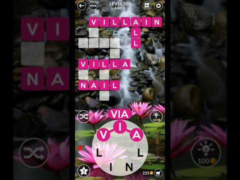 WORDSCAPES LEVEL 501 masaya ang mga salita - YouTube