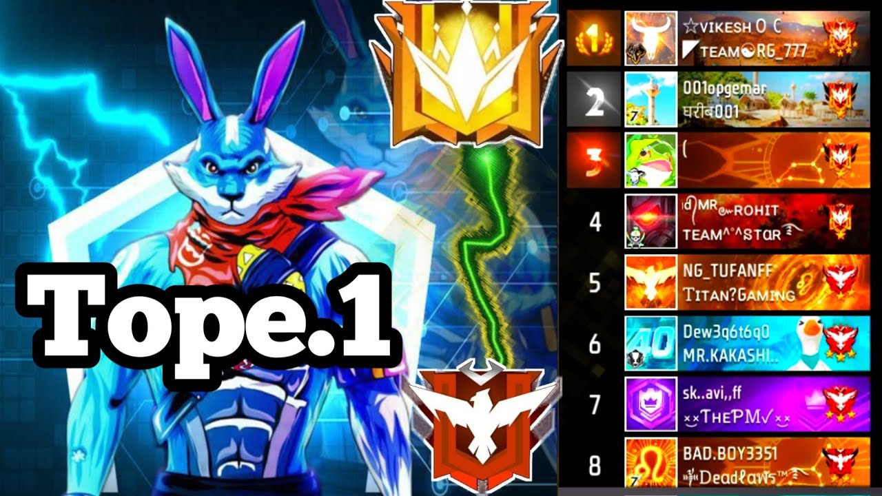 free fire solo rank push tips and trick || free fire solo rank push ...