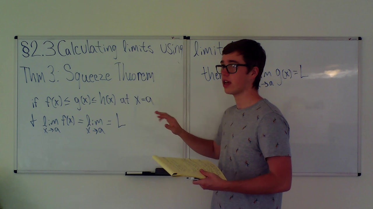 UCI MATH 2a 2.3 Calculating Limits Using Limit Laws - YouTube