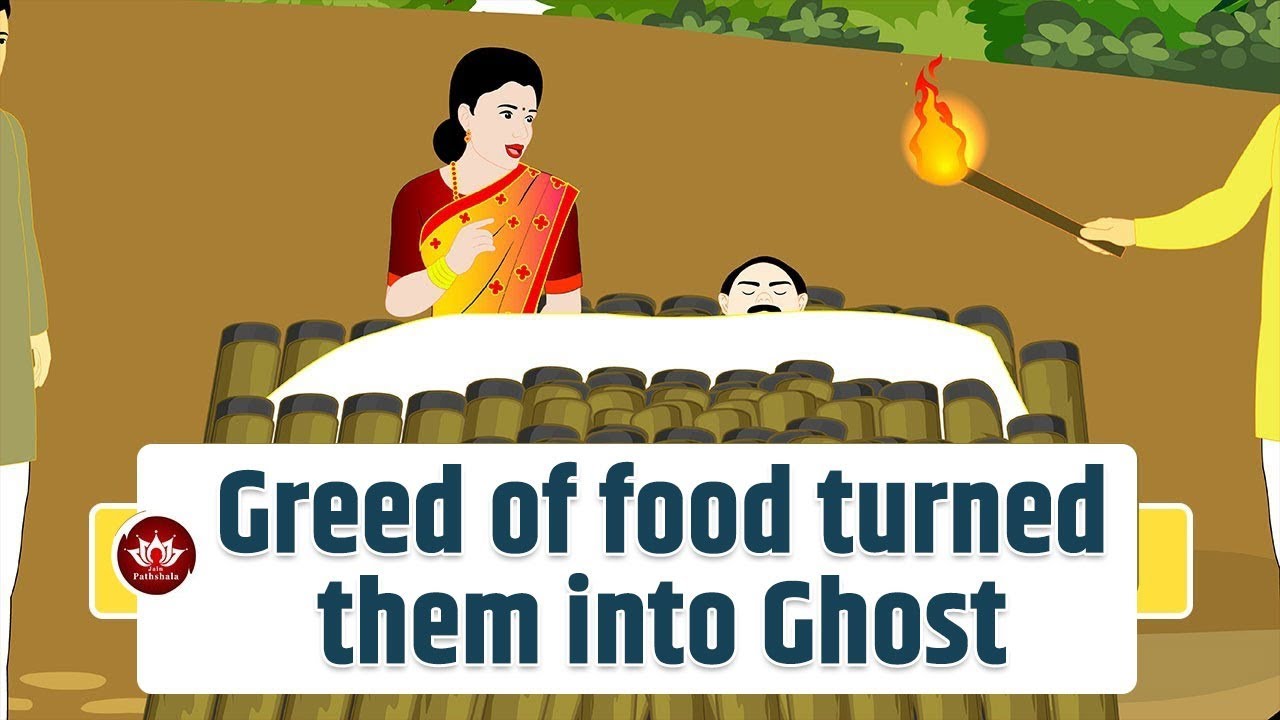 Greed of Food Turned Them into Ghost - YouTube