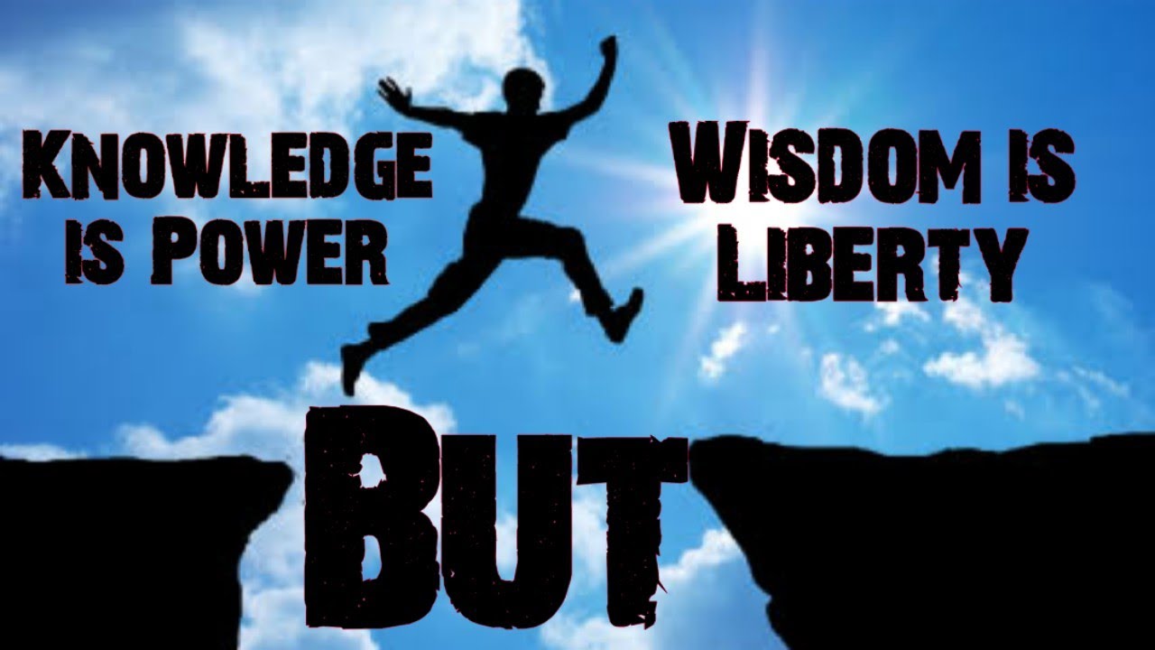 How the wisdom leads us to our freedom | Freedom is connected with ...