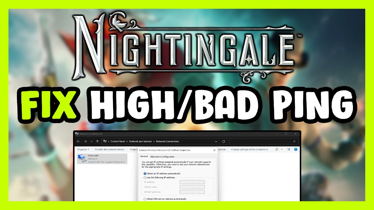 How to FIX Nightingale High/Bad Ping & Packet Loss! - YouTube