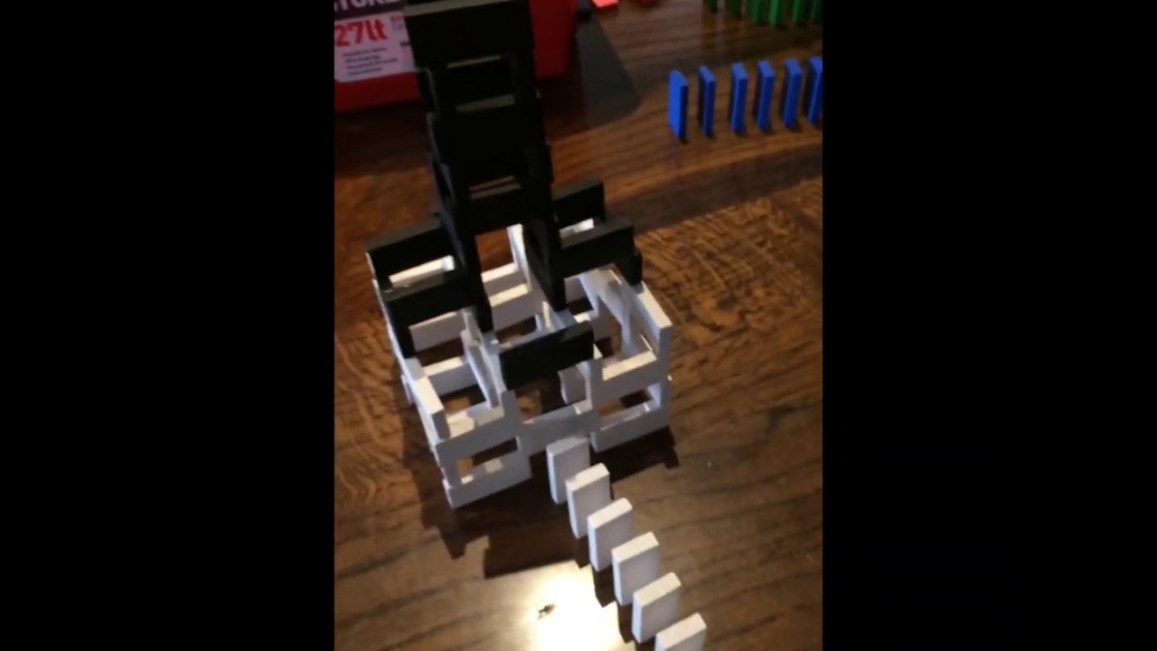 Cool domino setups - YouTube