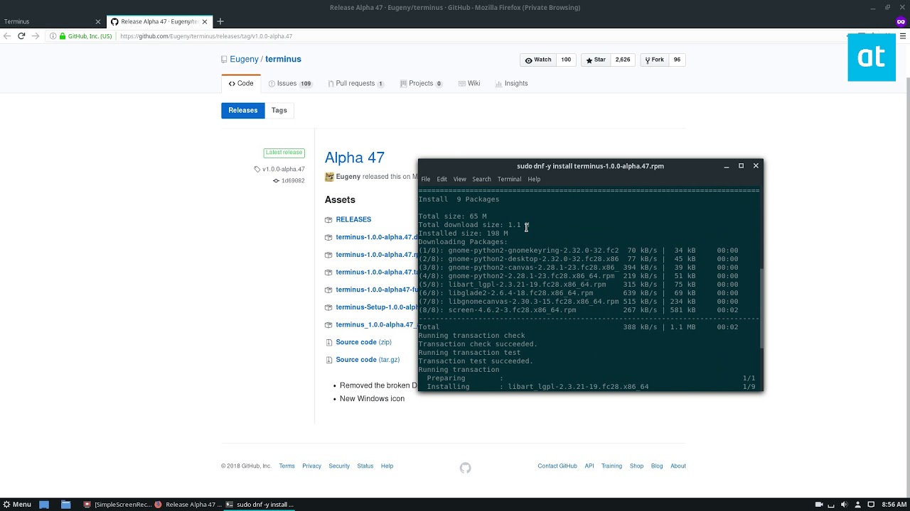 How to Install Terminus On Linux - YouTube