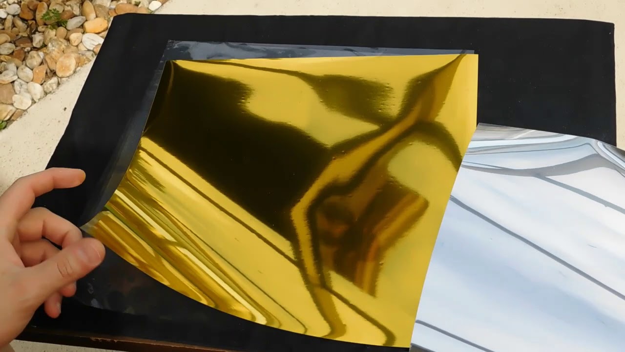 Inkjet Printable HD Metal vinyl film is here!! - YouTube