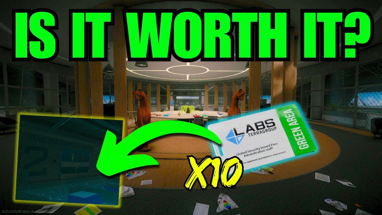 Opening GREEN room in LABS 10 times. Here's what to expect... / ESCAPE ...