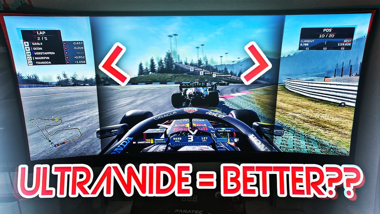 Ultrawide Monitors: Are They Better For Racing? - YouTube